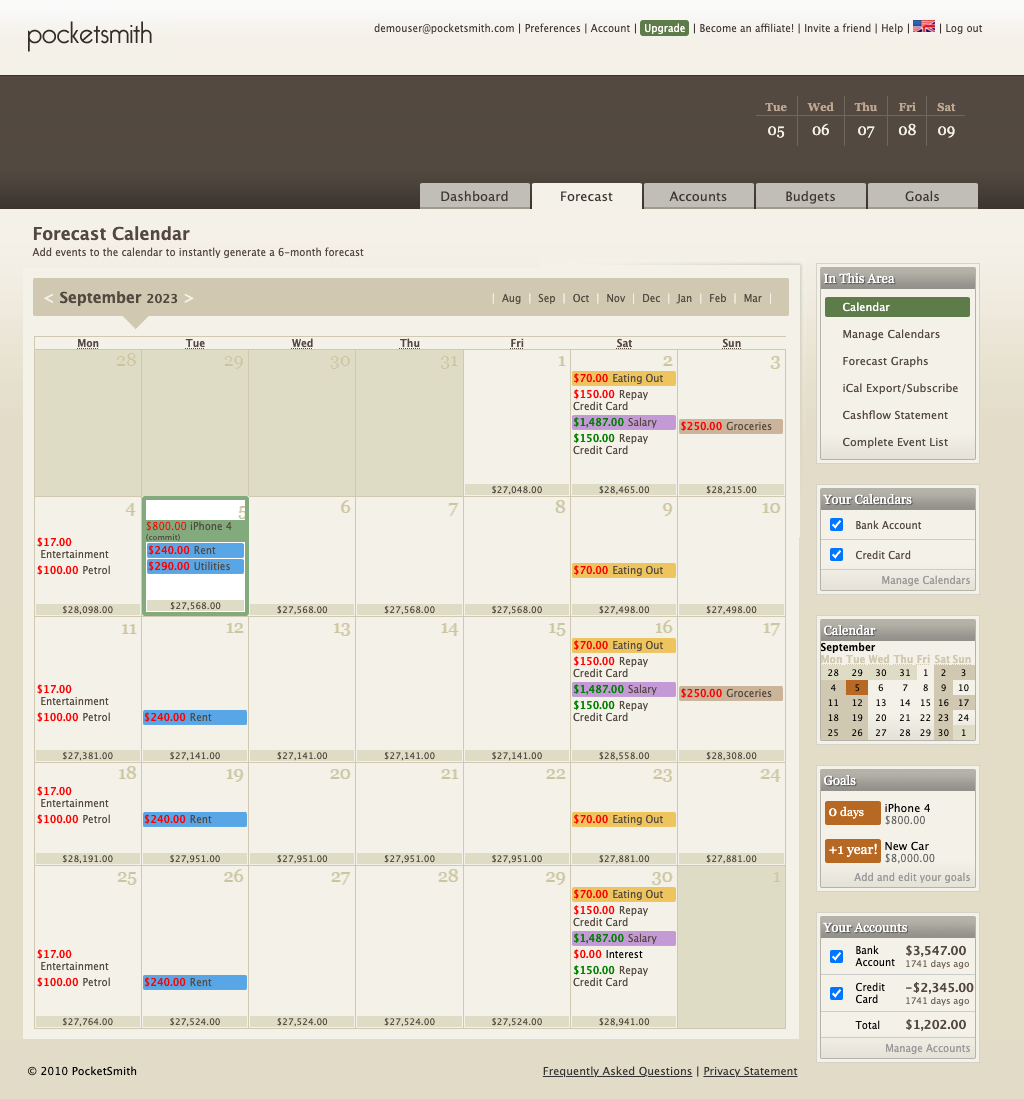 PocketSmith Product History and Future | PocketSmith
